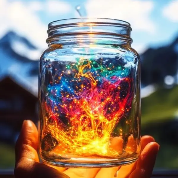 Fireworks in a Jar: A Magical, Mess-Free Explosion of Color! - Savory ...