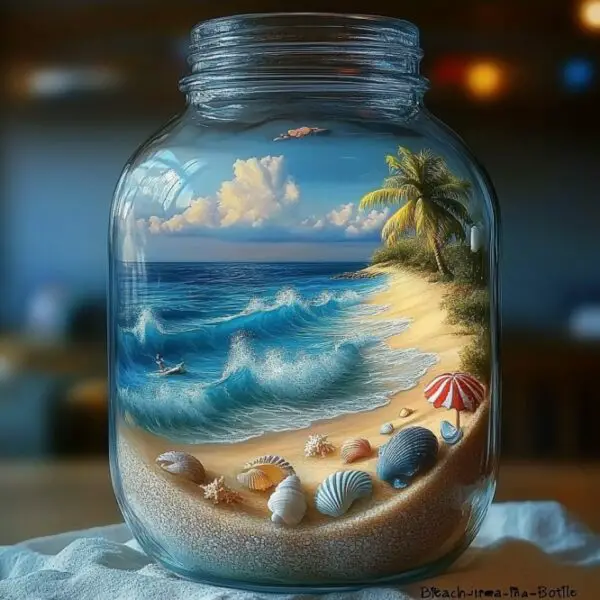 Beach-in-a-Bottle Calming Jar: A Soothing DIY Escape in a Jar - Savory ...