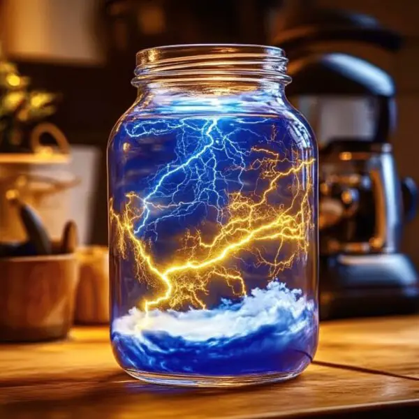 DIY Lightning Storm in a Jar: A Glowing Science Craft for Kids - Savory ...
