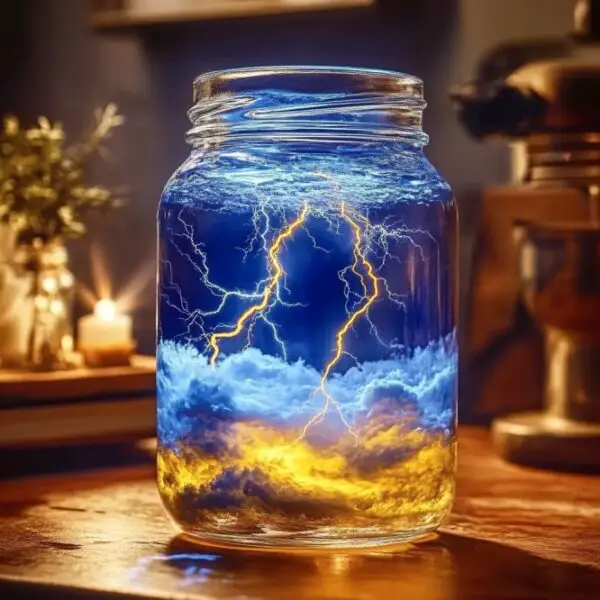 DIY Lightning Storm in a Jar: A Glowing Science Craft for Kids ...