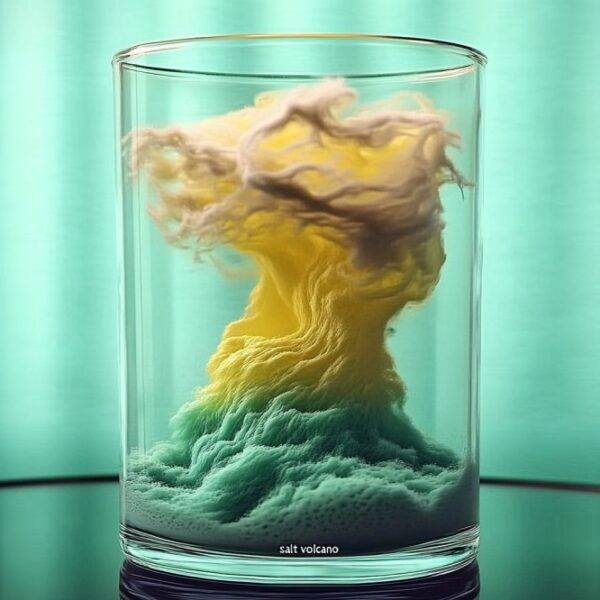 DIY Salt Volcano Science Experiment for Kids (and Curious Adults ...