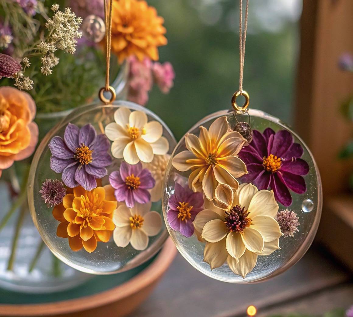 Clear Glue Flower Suncatchers: Turn Sunlight Into Art! - Savory Splash