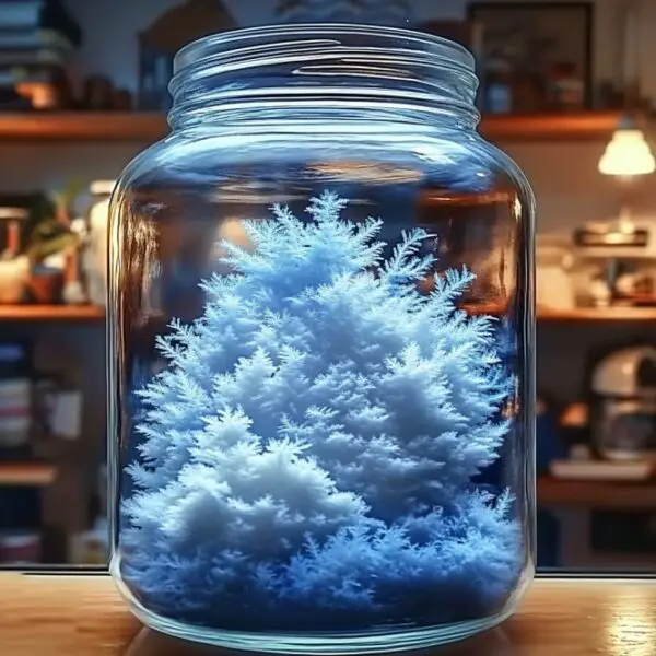 Snowstorm in a Jar – A Magical DIY Winter Craft - Savory Splash