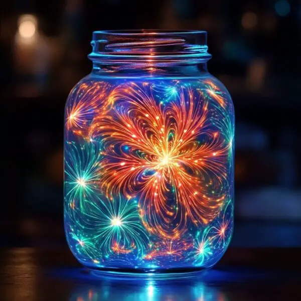 Glow in the Dark Fireworks in a Jar: A Magical DIY Project for All Ages ...