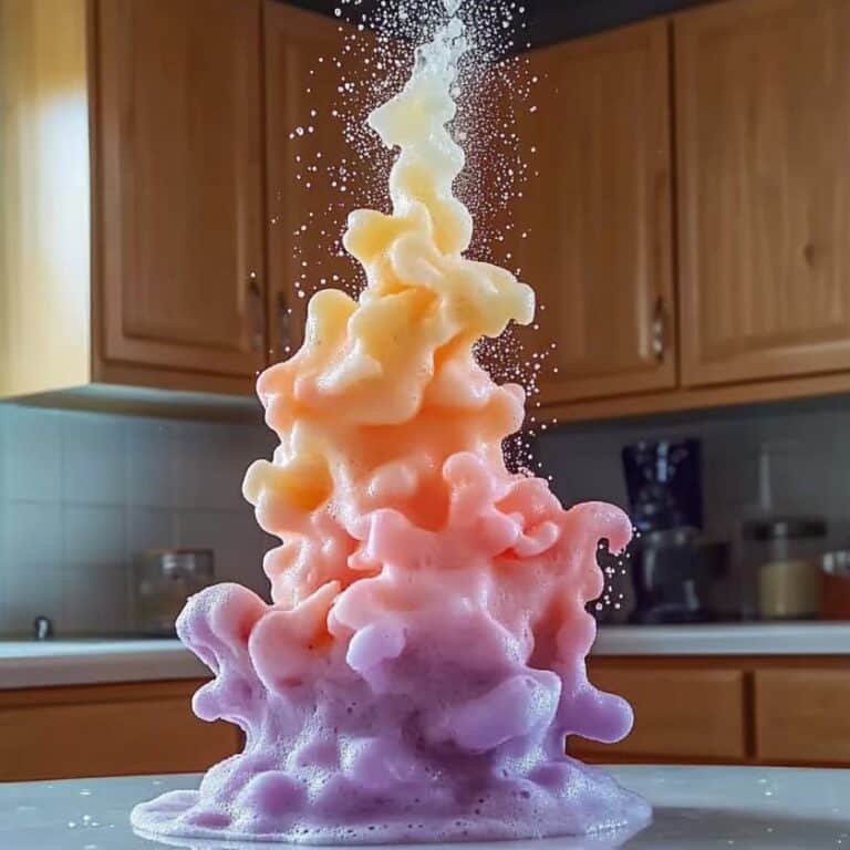 Soap-Foam Explosion Volcano: A Fun & Colorful Science Activity for Kids ...