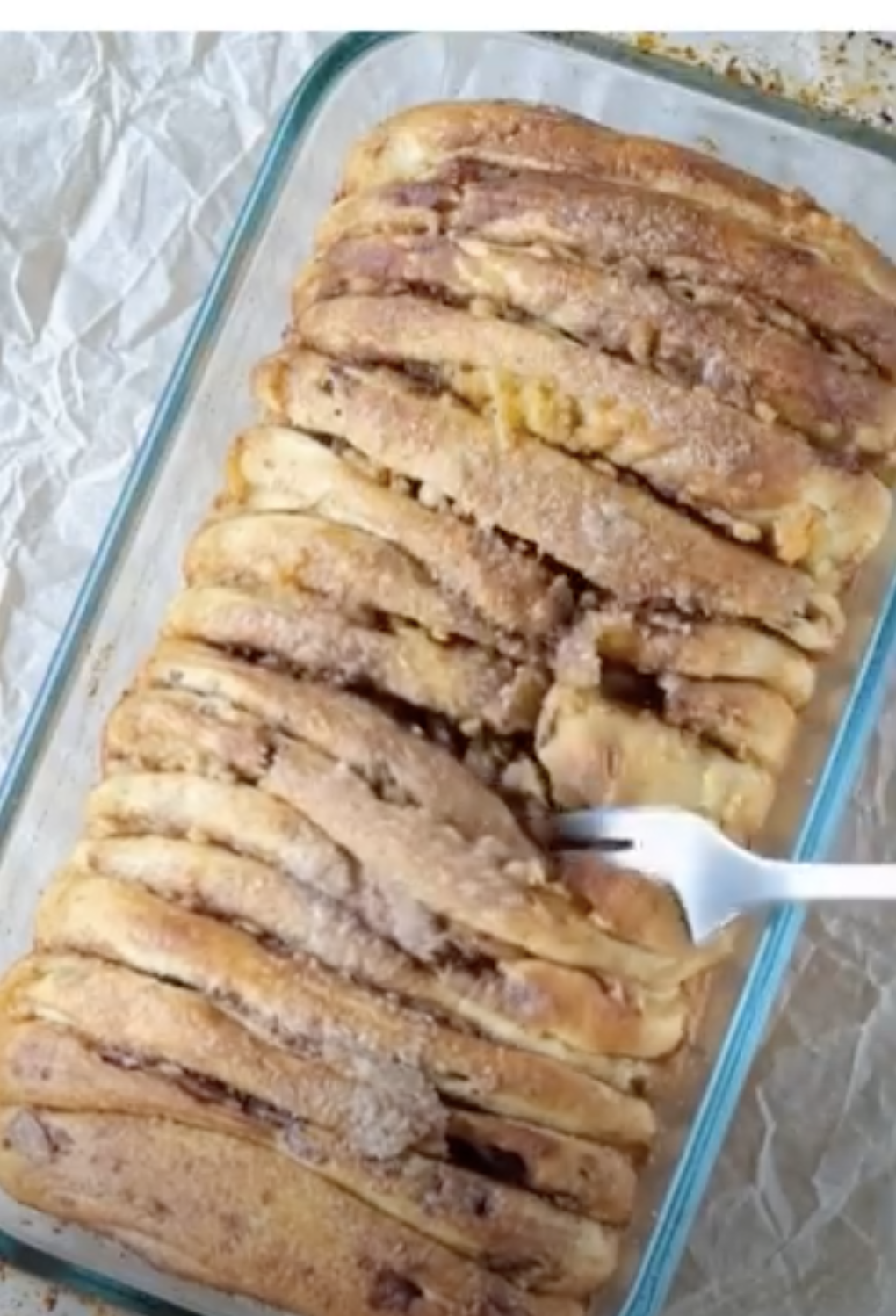 Apple Fritter Bread (Easy, Soft & Made With Cinnamon Rolls!) - Savory ...
